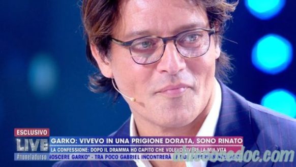 A “LIVE – NON E’ LA D’URSO” GABRIEL GARKO SI E' RACCONTATO, PARLANDO DEL SUO LIBRO.. "ANDATA E ...